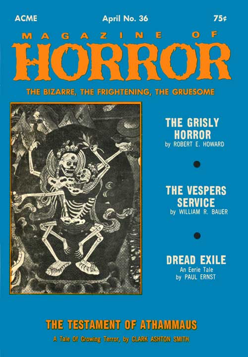 Magazine of Horror #36 Apr. 1971 – Larque Press | The Digest Enthusiast ...